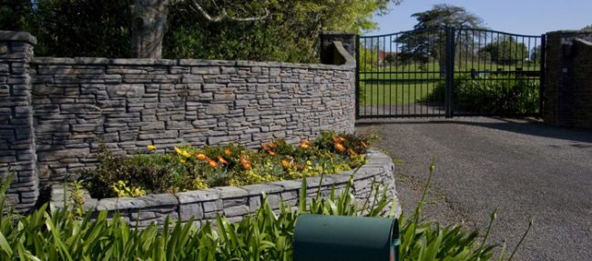 Entrance Walls Home Archives - Pro Built Village Stone